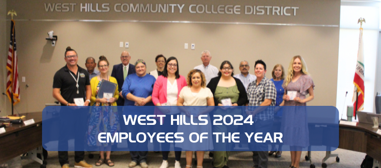 West Hills 2024 Employees of the Year | West Hills Community College District